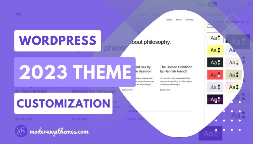 WordPress Twenty Twenty-Three Theme (Complete Guide) - Modern WP Themes