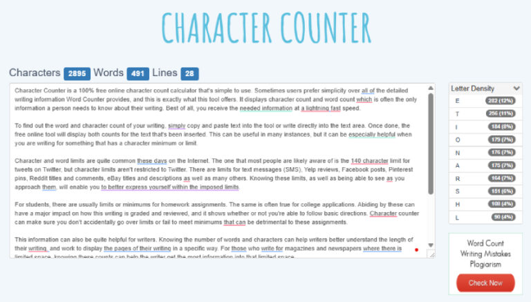 5 Best Free Online Character Counter Tools Of 2026 - Modern WP Themes